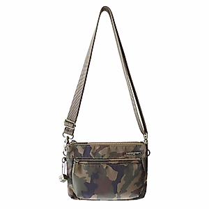 Hedgren Rain Sustainably Made Crossbody Olive Camo