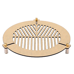 Bahtinov Mask for Telescopes, Acrylic Focus Mask 100-140mm with 3 Metal Posts, Lightweight Design, Fits All Telescopes, Provides Best Focus