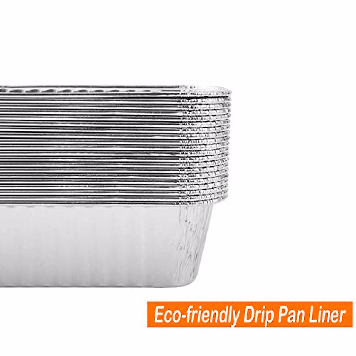 BBQ Future Grease Liners Replacemen for Traeger, 15 Pack Aluminum BBQ Grill Grease Tray Foil Pan Accessories Grease Cup Liner Compatible Traeger Timberline Pellet Grills BAC404