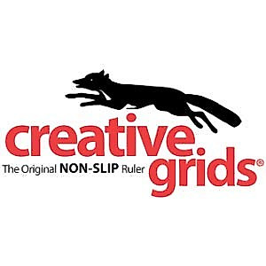 Creative Grids - 6 Square Quilt Rulers - 2.5", 3.5", 4.5", 5.5", 6.5", 7.5"