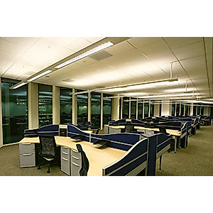 LUXRITE F14T5/830 14W 22 Inch T5 Fluorescent Tube Light Bulb, 3000K Soft White, 60W Equivalent, 1140 Lumens, G5 Mini Bi-Pin Base, LR20856, 10-Pack