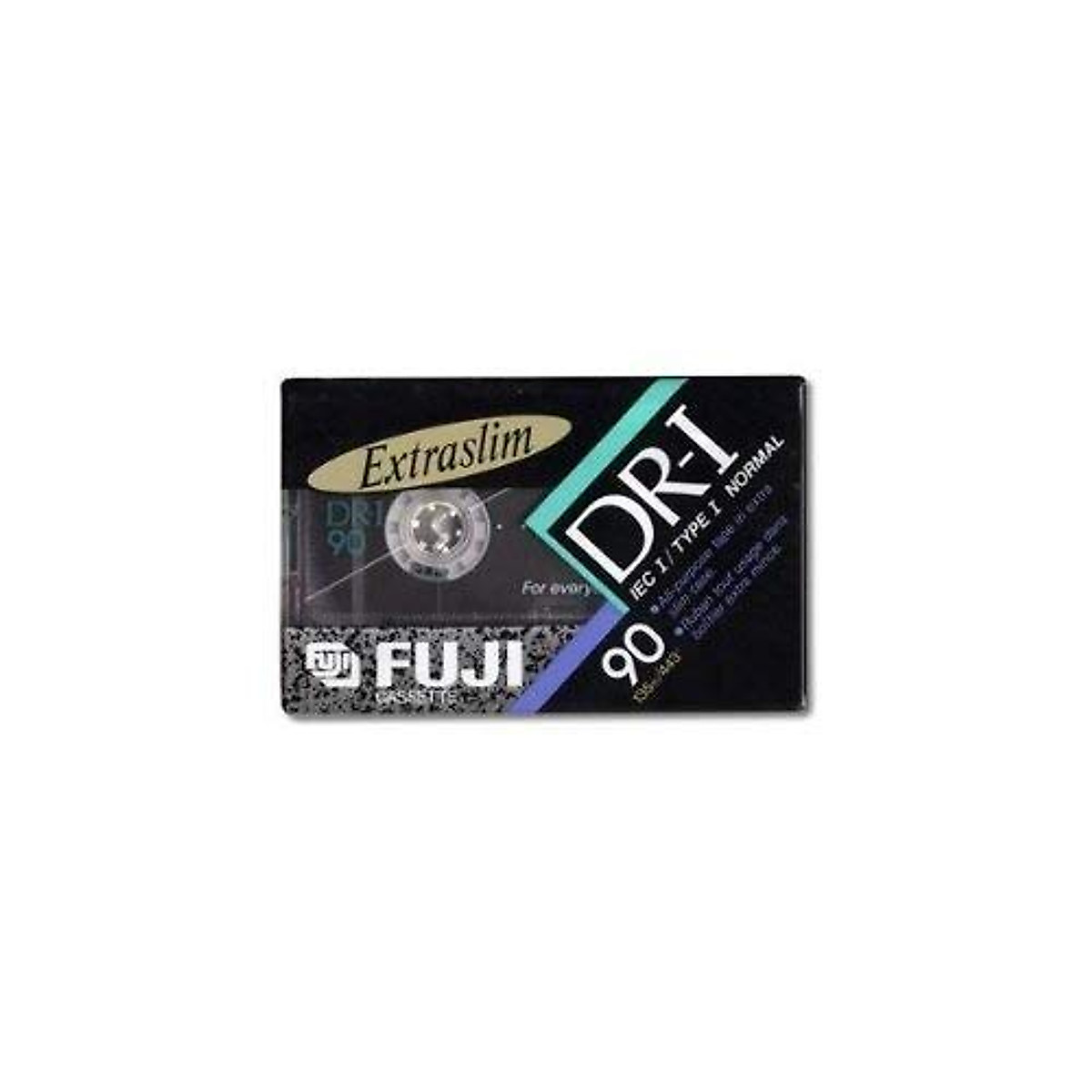 Fuji DR-I 90 Extraslim Audio Cassette (Set of 6)