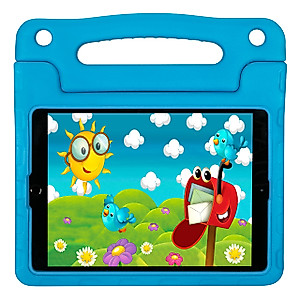 Targus Kids Case for iPad (9th, 8th and 7th Gen) 10.2-inch, iPad Air 10.5-inch, and iPad Pro (10.5-inch) – Blue