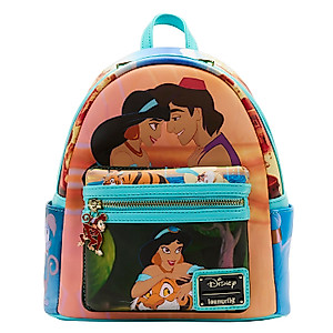 Loungefly Disney Aladdin Jasmine Princess Scenes Double Strap Shoulder Bag