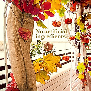 Burloptuous 40"x15 Feet Gardening Burlap Roll - Multipurpose Natural Burlap Fabric, High Density Jute Fiber Material for Decorations, Center Pieces for Home, Rustic Party Décor