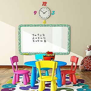 Eucalyptus Border Bulletin Board Classroom Boho Bulletin Wall Decor Trim Border Decor Wall Decals Border Tropical Leaves Greenery Wall Decoration (Eucalyptus Style, 59ft)