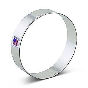 Biscuit Circle Cookie Cutter 4" Made in USA by Ann Clark