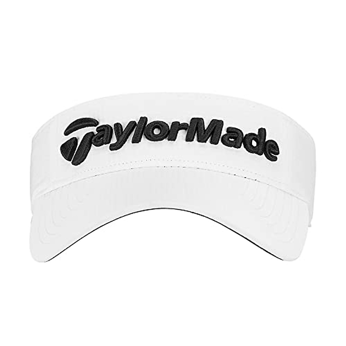 TaylorMade Golf Standard Radar Visor, White, Medium