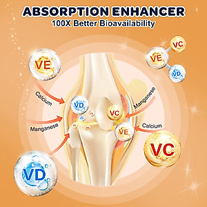 Dog Vitamins Powder, Probiotics & Digestive Enzymes for Gut Health, Glucosamine & Chondroitin & Omega 3, Complete Supplement for Homemade Dog Food, Joint & Skin & Immune Support, Dog Allergy Relief