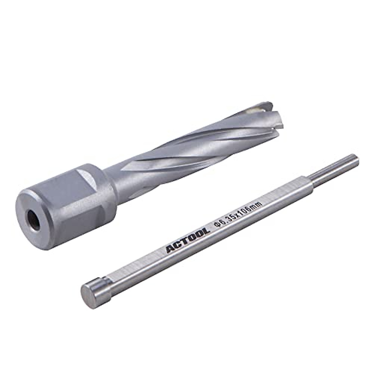 ACTOOL 1/2'' Diameter x 2'' Depth of Cut Carbide Tipped TCT ANNULAR Cutter with 3/4'' Weldon Shank