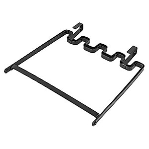 Household Waste Garbage Bag Hanging Rack Rubbish Bag Holder Kitchen Cabinet Bag Rack Holder Accessory Waste Bag Rack Kitchen Supplies(Black)