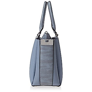 Calvin Klein Rita 2 in 1 Organizaional Satchel, Flint Stone