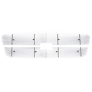 Chevrolet Silverado, Avalanche Billet Grille, Polished, 2 Pc, Overlay/Insert - PN #21100