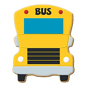School Bus Front Cookie Cutter 3.5 Inch - Made in the USA – Foose Cookie Cutters Tin Plated Steel School Bus Front Cookie Mold