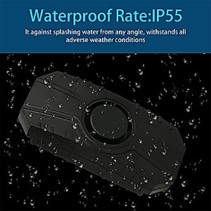 Wireless Bike Alarm with Remote,Bicycle Motorcycle Alarm,Vehicle Security Alarm System Security Vibration Motorcycle Bicycle/Door Burglar Alarm,110-115dB Loud(size:with 1pc Remote Controller)