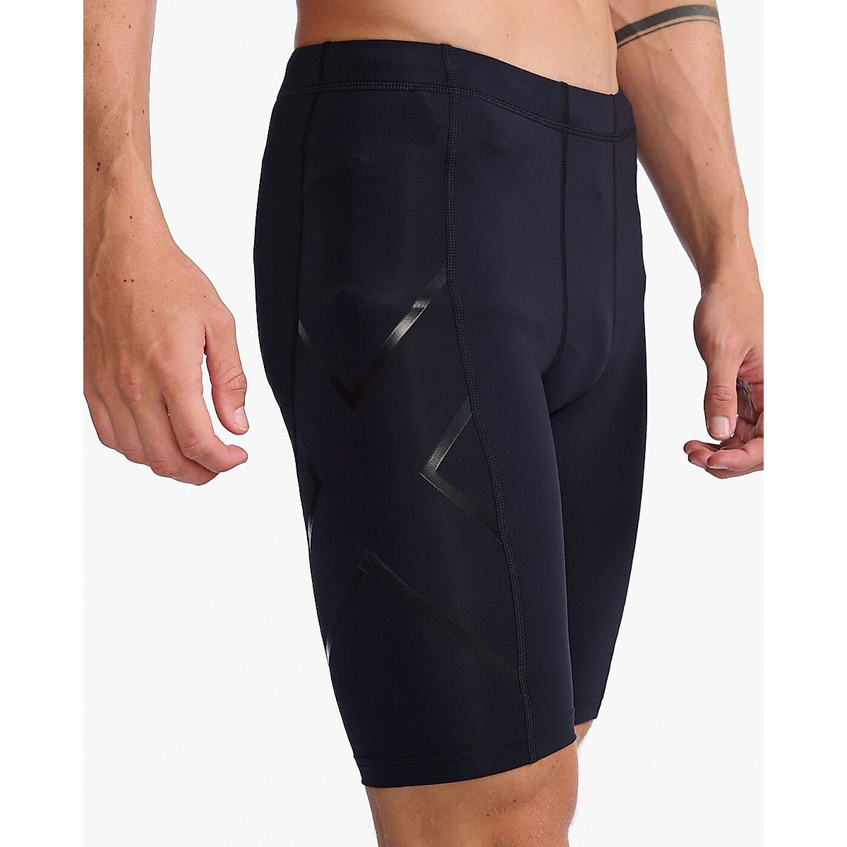 2XU Men's Core Compression Shorts, Black/Nero, Medium