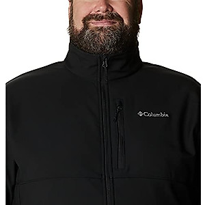 Columbia Men's Ascender Softshell Front-Zip Jacket, Black, Medium