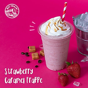 Big Train Blended Ice Coffee Caramel Latte 3 Lb 8 Oz (1 Count), Powdered Instant Coffee Drink Mix, Serve Hot or Cold, Makes Blended Frappe Drinks