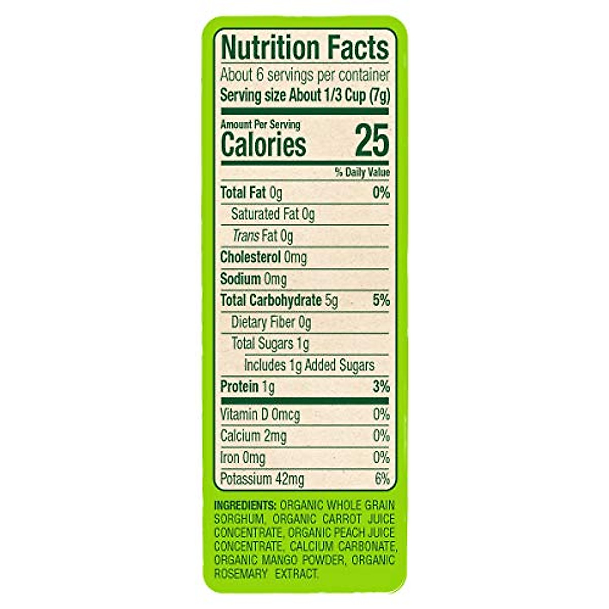 Sprout Organic Snacks Plant Power Puffs baby Food, 1.5 Oz