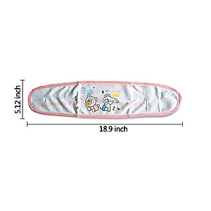 Lzttyee 4PCS Cotton Baby Infant Belly Band Cartoon Soft Umbilical Cord Navel Belt (Random Color)