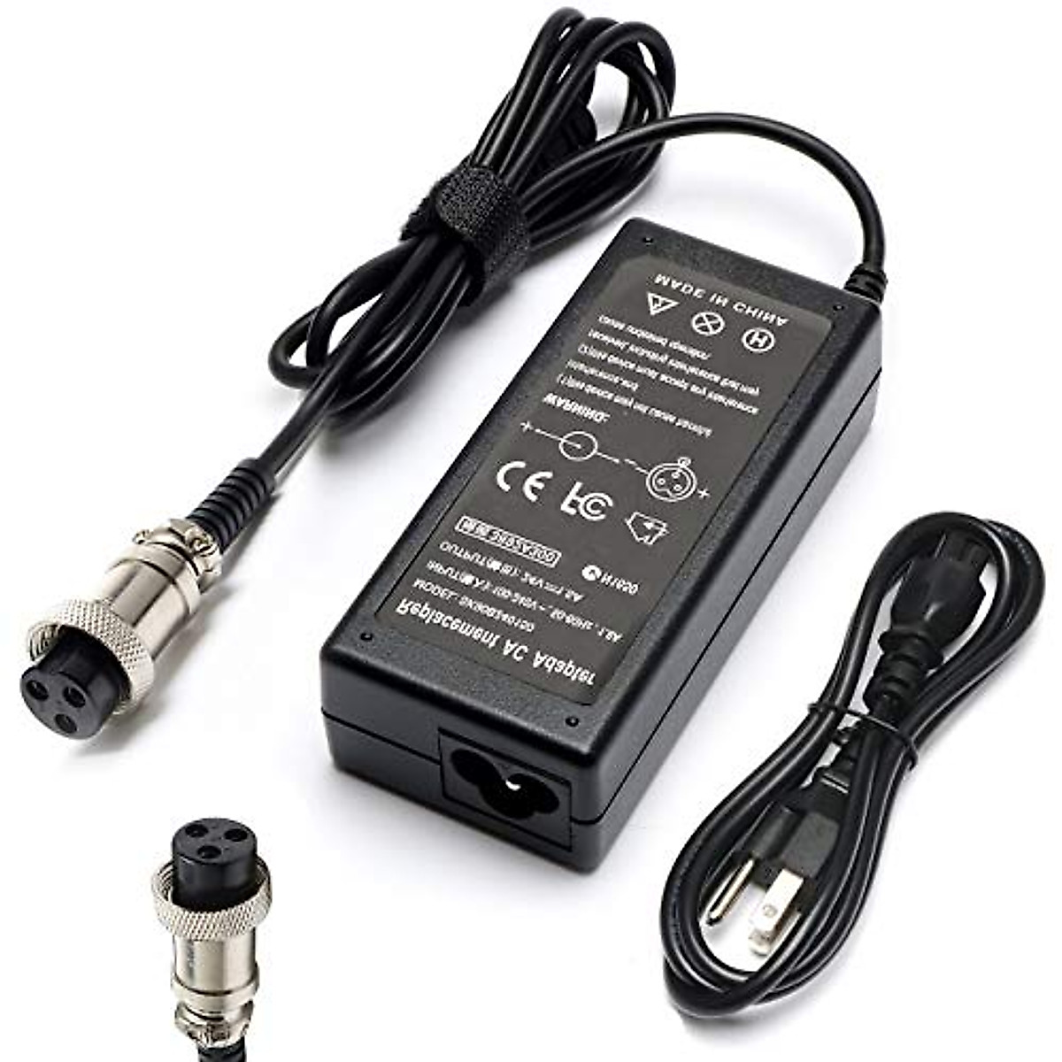 24V Scooter Battery Charger for Razor E100 E125 E150 E200 E200S E175 PR200 ZR350 E225 E225S E300 E300S E325 E500S MX350 MX400 Pocket Mod, Sports Mod and Dirt Quad, Replace for Part# W13112099014