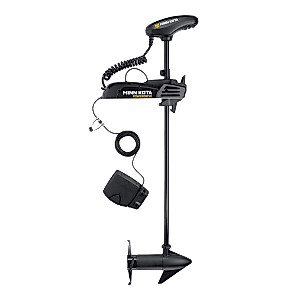 Minn Kota 1358745 Pontoon Freshwater Electric-steer Bow-Mount Trolling Motor with Digital Maximizer & PowerDrive Foot Control, 55 lbs Thrust, 48" Shaft