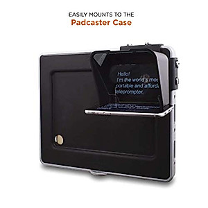 The Padcaster Parrot Teleprompter Kit, Portable Teleprompter for iPhone