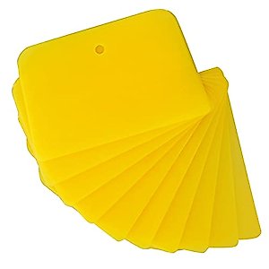 ABN Car Plastic Spreader Body Filler Set - 100pc Reusable 5in Flexible Plastic Spreader for Fillers, Putties, and Paint