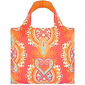 LOQI Opulent Collection Pouch Reusable Bags (Set of 4), Multicolor