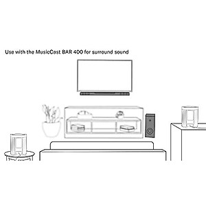 Yamaha WX-021 MusicCast 20 Wireless Speaker, Alexa Voice Control, Black