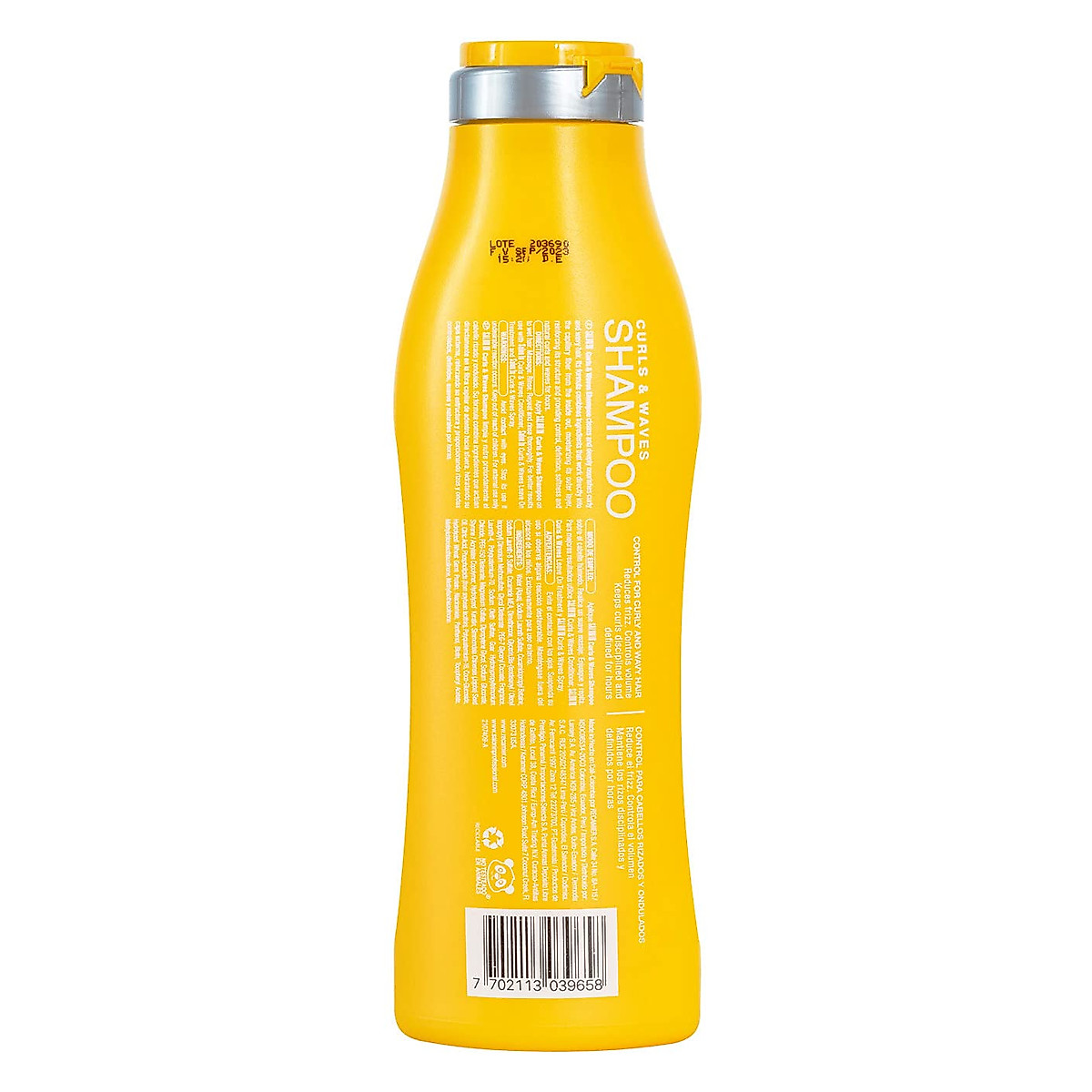 RECAMIER 39658 Professional Salon In Hydrating Curl Defining Shampoo Moisturizing Hair Treatment with Keratin for Women Champu para Mujer con Keratina Tratamiento para Cabello Rizado