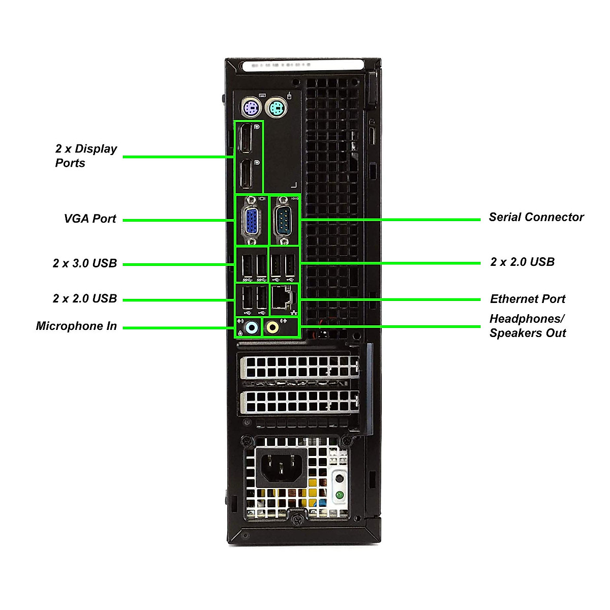 Dell OptiPlex 9020 Small Form Computer Desktop PC, Intel Core i5 3.4GHz Processor, 16GB Ram, 512GB M.2 Solid State, Wireless Keyboard & Mouse, Wi-Fi & Bluetooth, Windows 10 Pro (Renewed)