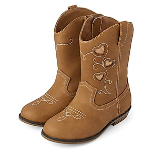 Gymboree,and Toddler Classic Cowgirl Tall Riding Boots,Pink Cowgirl,Youth 13