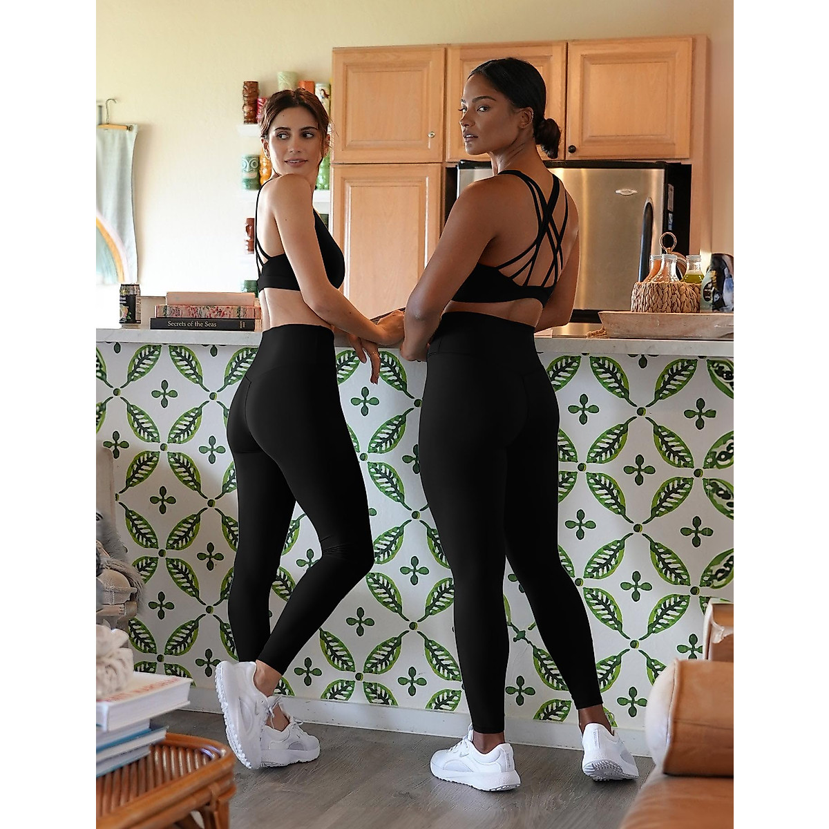 3 Pack Leggings for Women High Waisted No See-Through Tummy Control Soft Yoga Pants Womens Workout Athletic Running Leggings