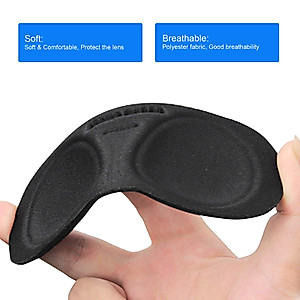 NexiGo Silicone Fit Pack and Lens Protect Cover Set for Oculus Quest 2, Fit Pack Pad with VR Lens Cover, Sweat-Proof, Non-Slip, Anti-Scratch for Oculus Quest VR Accessories Set