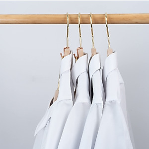 Koobay Clothes Hanger 36Pcs Connector Hooks Stable Hanger Rose Gold Metal Outfit Hangers Extender Clips Mini Cascading Hanger Hooks