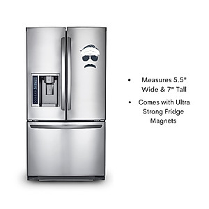 Coach Lasso Silhouette Fridge Magnet - Perfect for Fans of The New Hit Show Lasso