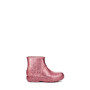 UGG Unisex-Child Drizlita Glitter Boot, Glitter Pink, 3 Little Kid