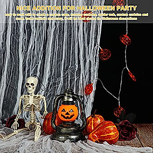 79 x 472 Inch Halloween Creepy Cloth Spooky Cheesecloth Gauze Hanging Cloth for Scary Party Supplies Haunted House Doorway Stairway Window Table Wall Home Yard Outdoor Decorations (White)