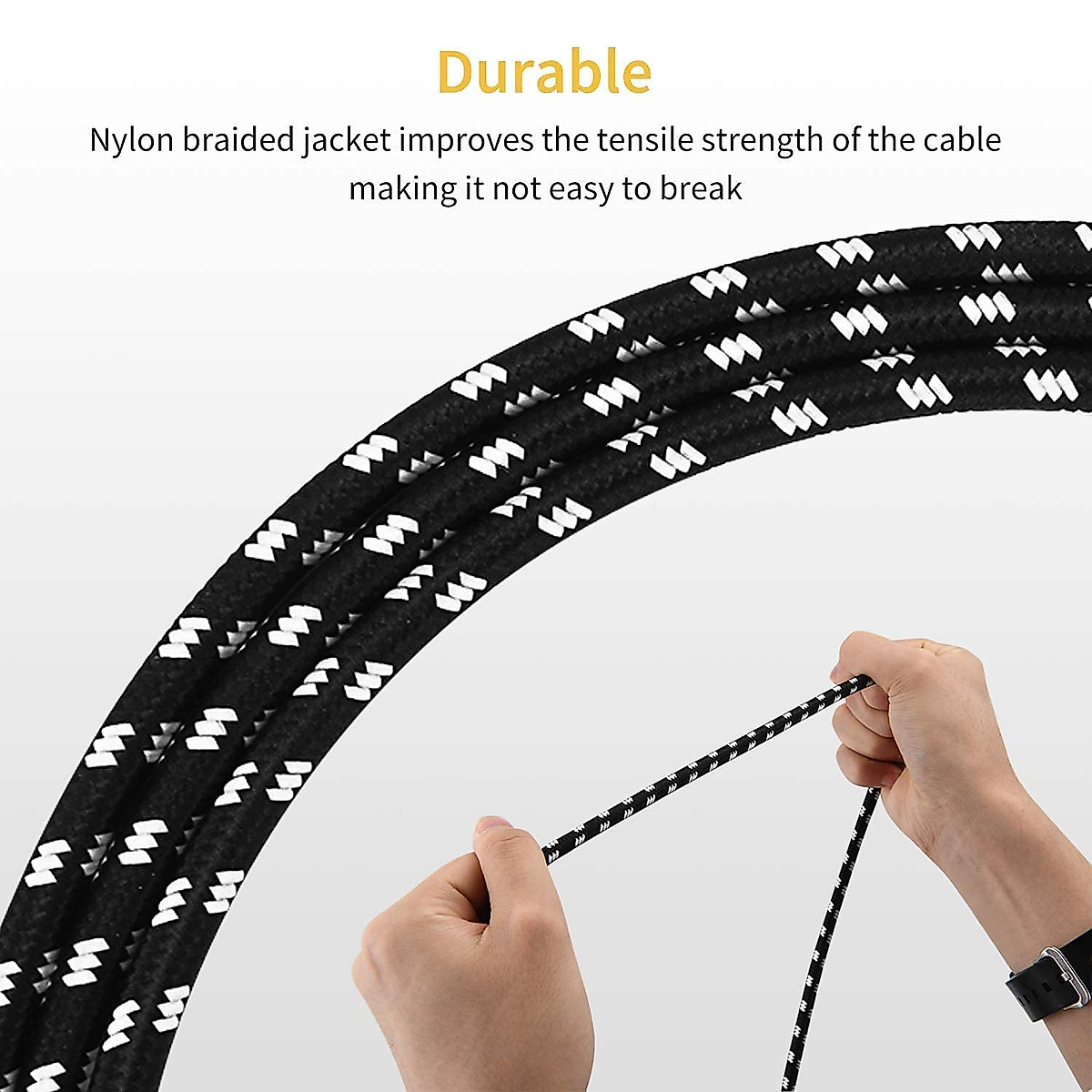 Donner Electric Drum AMP 35-Watt Electronic Drum Amplifier & Electric Instrument Cable 10 ft