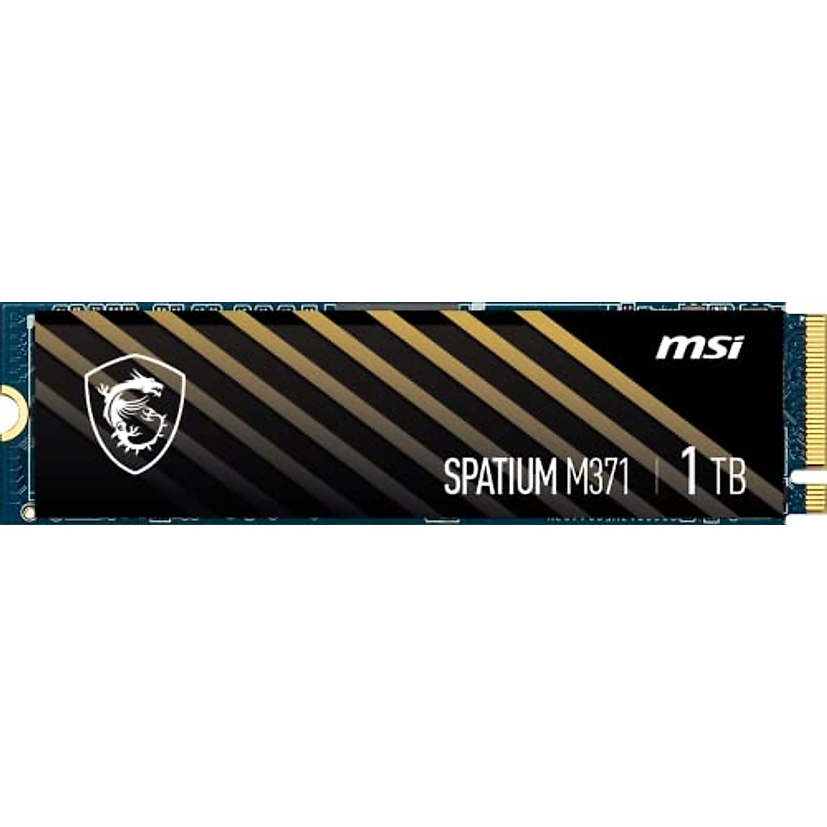 MSI SPATIUM M371 NVMe M.2 1TB Internal SSD PCIe Gen3 NVMe 3D NAND (SPATIUM M371 NVMe M.2 1TB)