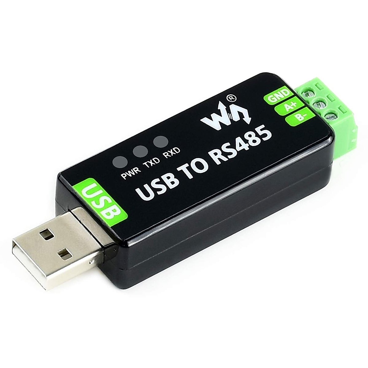USB to RS485 Converter Industrial Adapter Original FT232RL and SP485EEN Fast Communication Embedded Protection Circuits Resettable Fuse ESD Protection