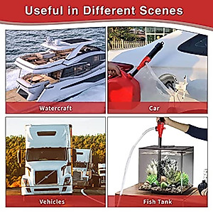 AETLEEMO Portable Power Battery Pump, Water&Fuel Transfer Pump Up to 2.2 GPM, Battery Operated Liquid Transfer Pump for Gasoline Diesel Oil Fish Tank