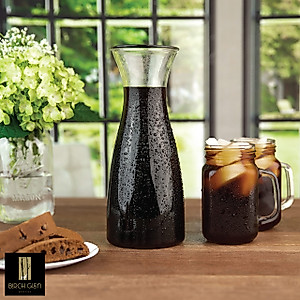 Birch Glen Roasters Ready to Go Cold Brew Coffee Bags - 4 Packets of Medium Roast Coarse Ground Coffee- No Machine Needed, Ready to Go Easy Cold Brewing Bags for Pitcher Servings- 100% Arabica Coffee - Kosher