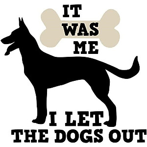 CafePress I Let The Dogs Out Ceramic Coffee Mug, Tea Cup 11 oz