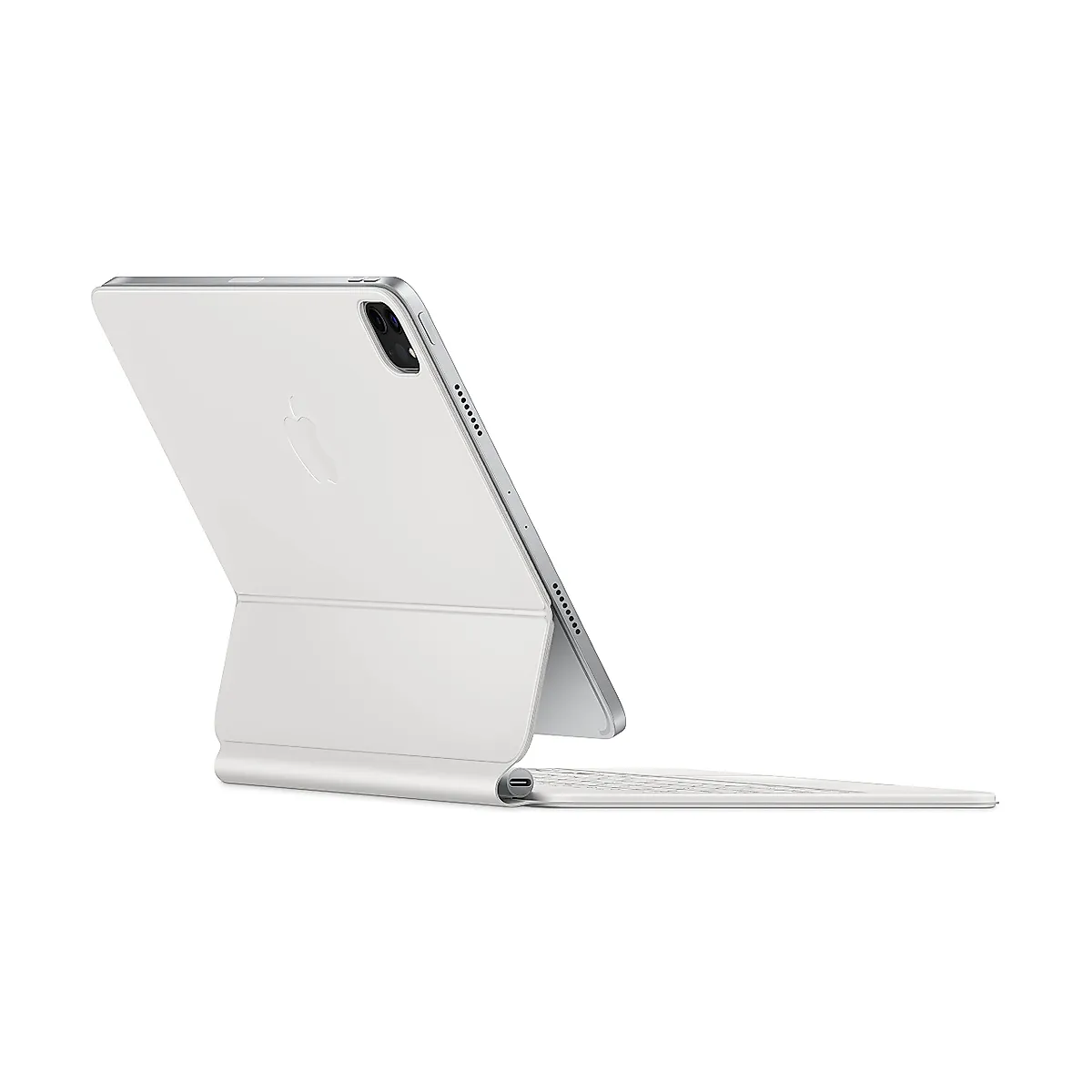 Apple Magic Keyboard: iPad Keyboard case for iPad Pro 11-inch (1st, 2nd, 3rd, 4th gen) and iPad Air (4th, 5th gen, and M2), Great Typing Experience, Built-in trackpad, US English - White