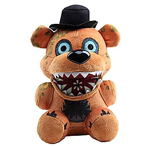 Laruokivi FNAF Plush Toys Twisted Freddy & Foxy & Bonnie & Chica Stuffed Plushies Dolls 4Pack
