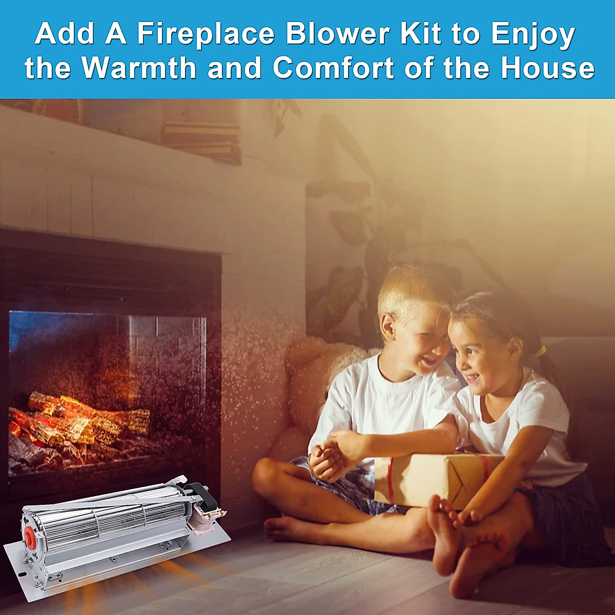 FK24 Fireplace Blower Kit for Majestic, Vermont Castings, Temco & Northern Flame Fireplace, FK24 Gas Fireplace Blower Kit for Majestic 36BDVRRN 36BDVR 33BDVR 36BDVT 39BDVR RN 36LDVRRN 33LDVRRN