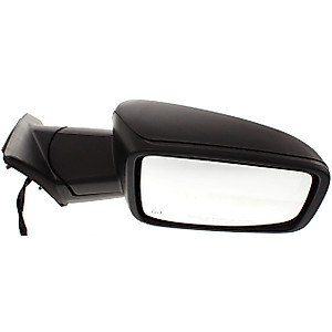 Kool Vue Right Power Heated Door Mirror Compatible With Dodge Ram 1500 2009 With Signal Light & Puddle Lamp; Without Memory Textured