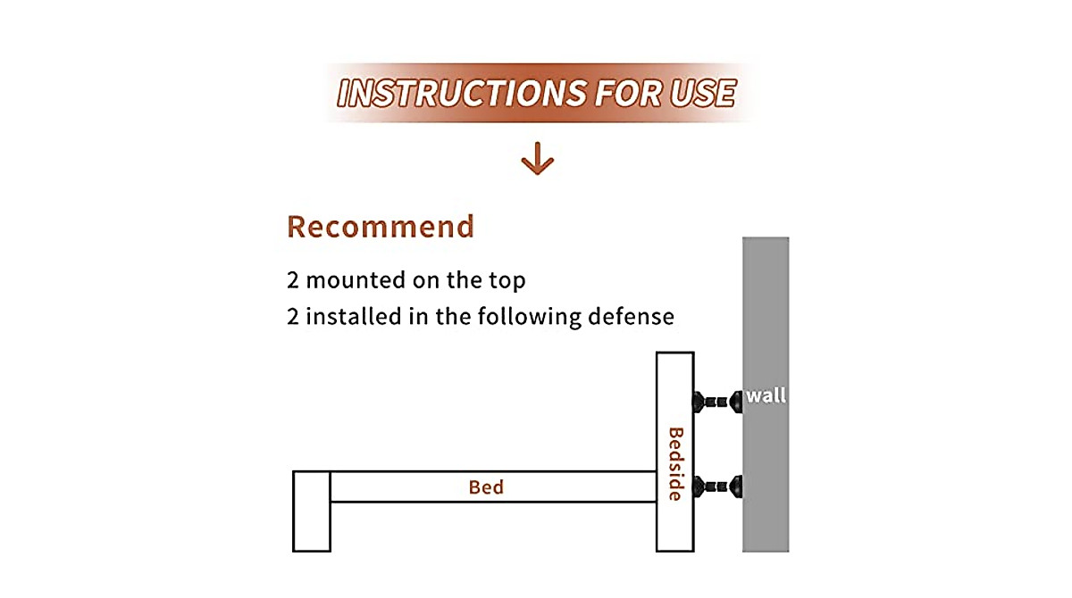 Dadop Adjustable Bed Frame Anti-Shake Tool - Sleep Soundly